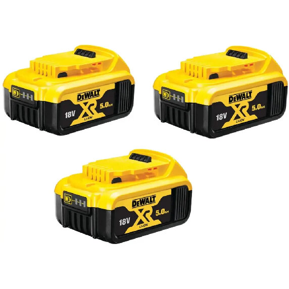 Набор аккумуляторов DeWALT DCB184P3