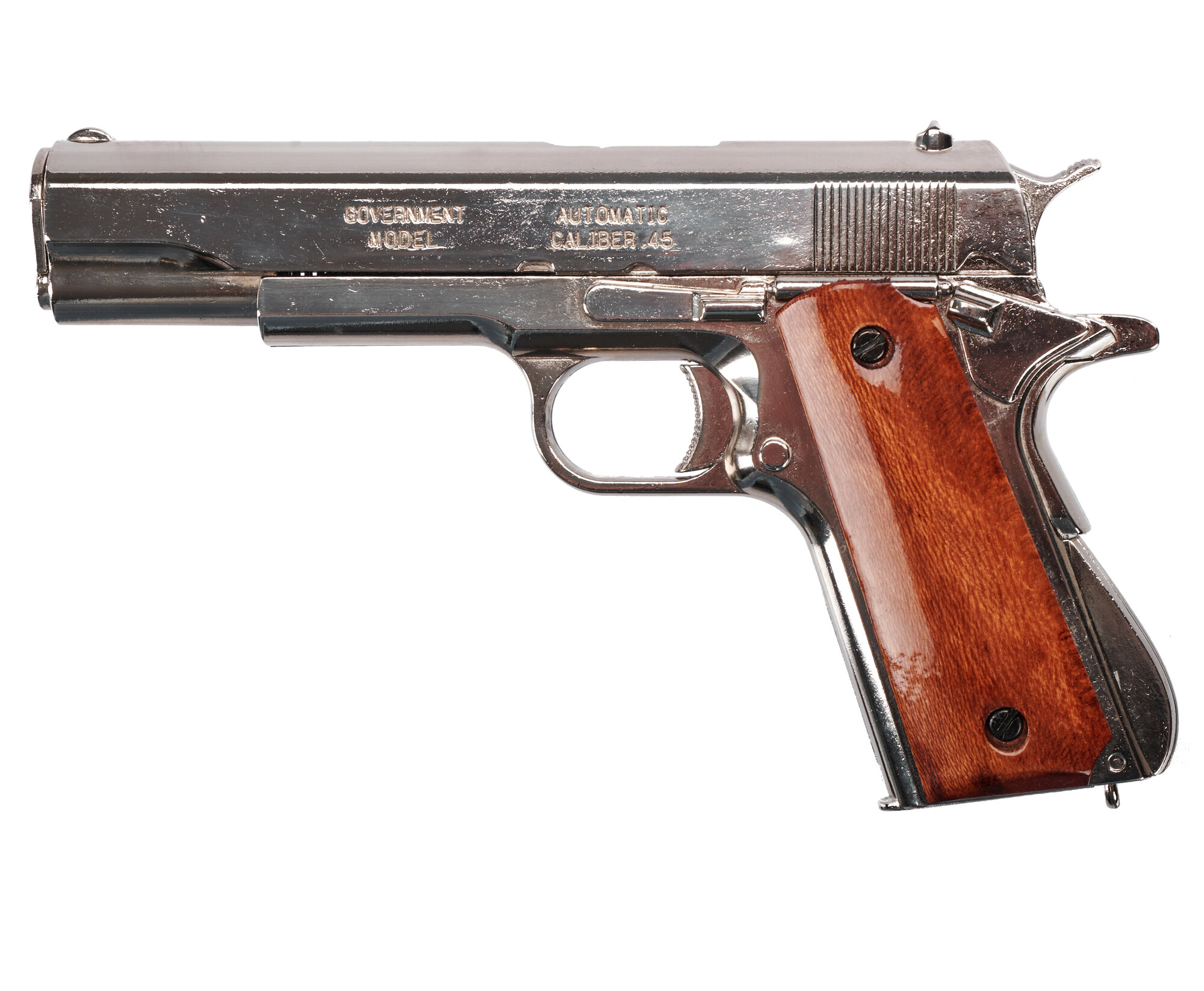 Декоративное сувенирное оружие - Пистолет автоматический Кольт 45 калибра 1911 года, 24 см