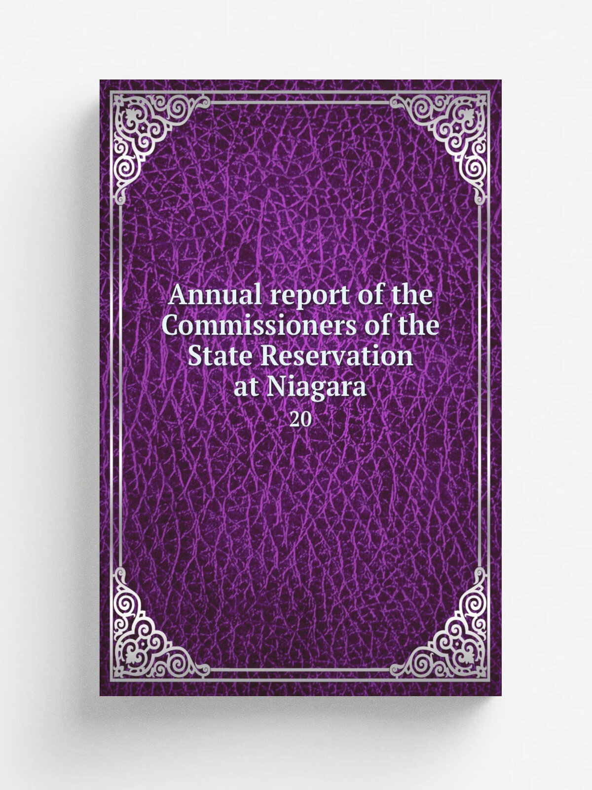 Annual report of the Commissioners of the State Reservation at Niagara. 20