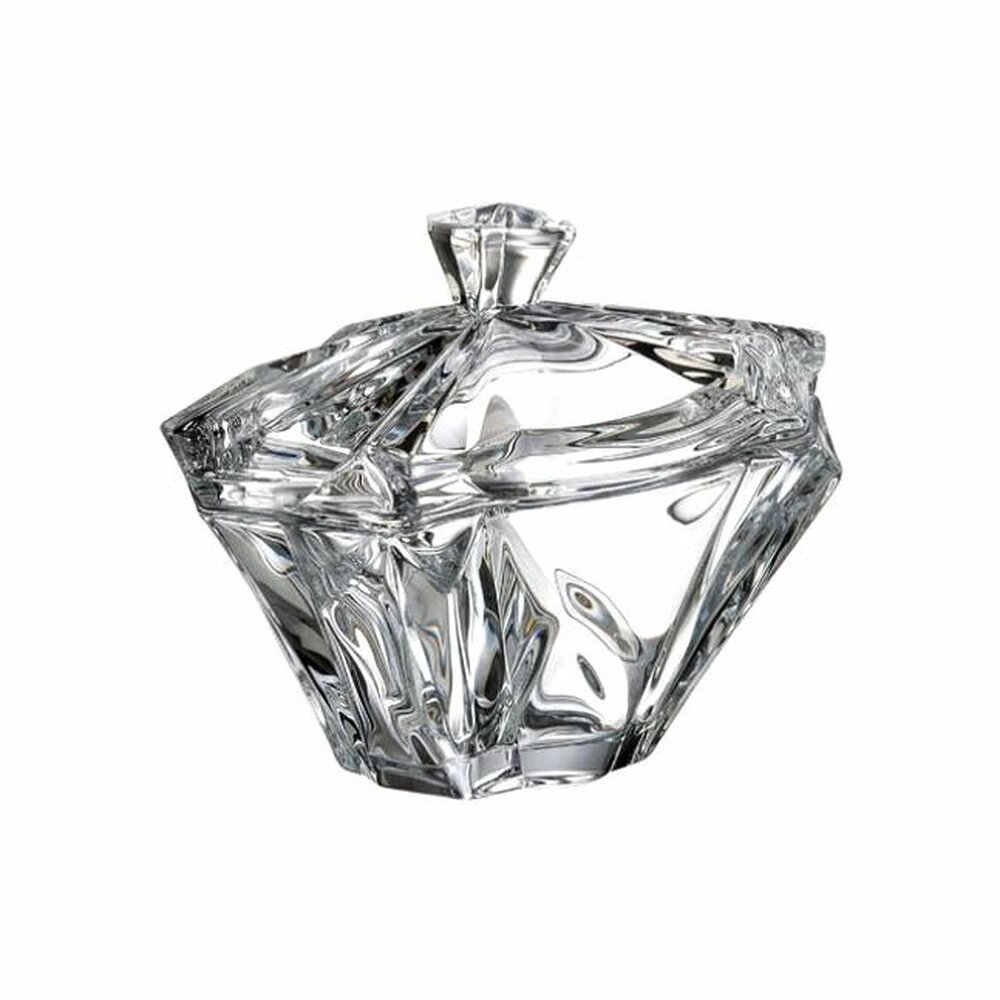 Ваза для конфет с крышкой "Энигма" 21 см, 1 шт. Crystalite Bohemia