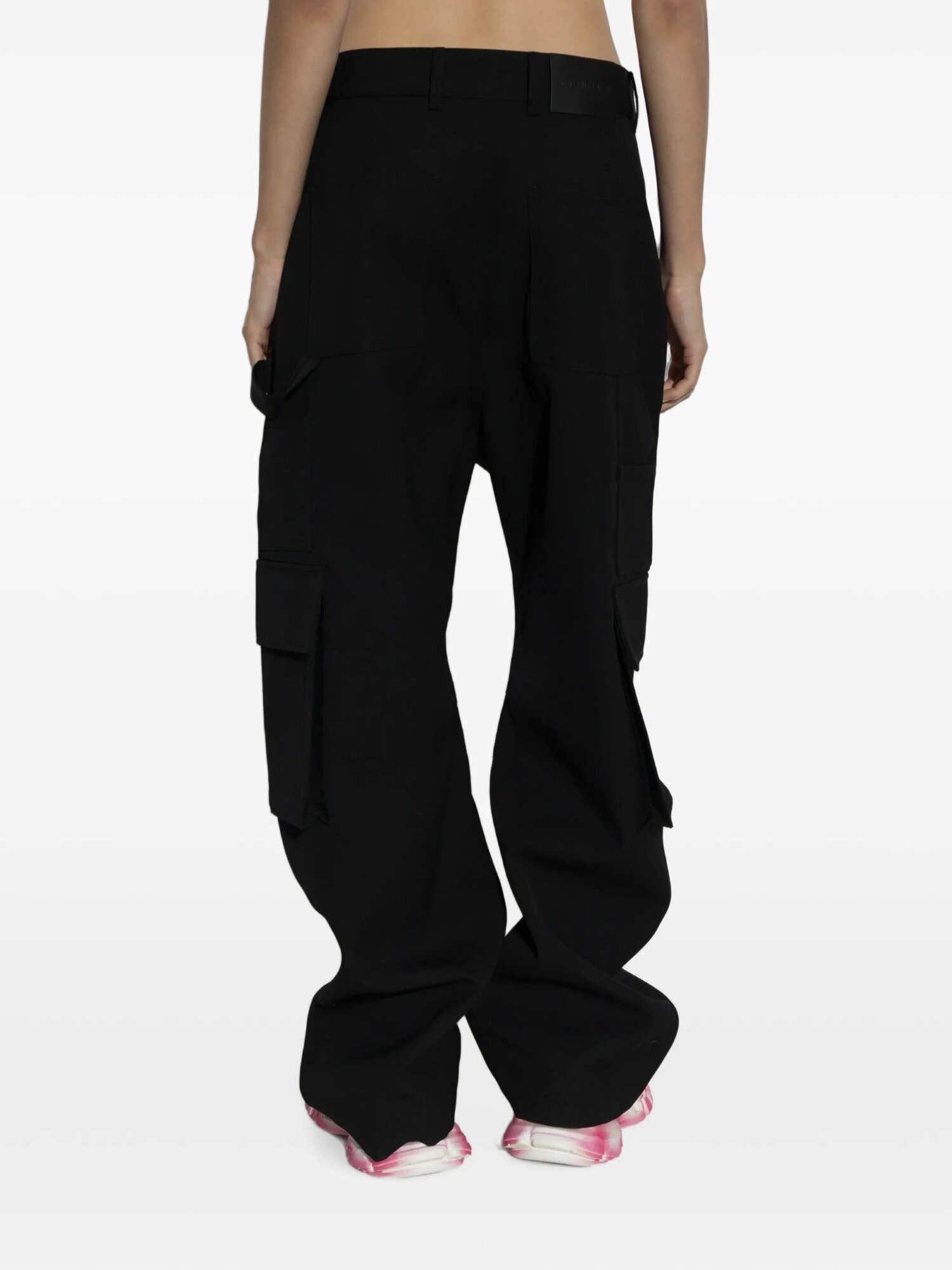 Брюки BALENCIAGA Wool cargo pants, размер 38 — фото 1