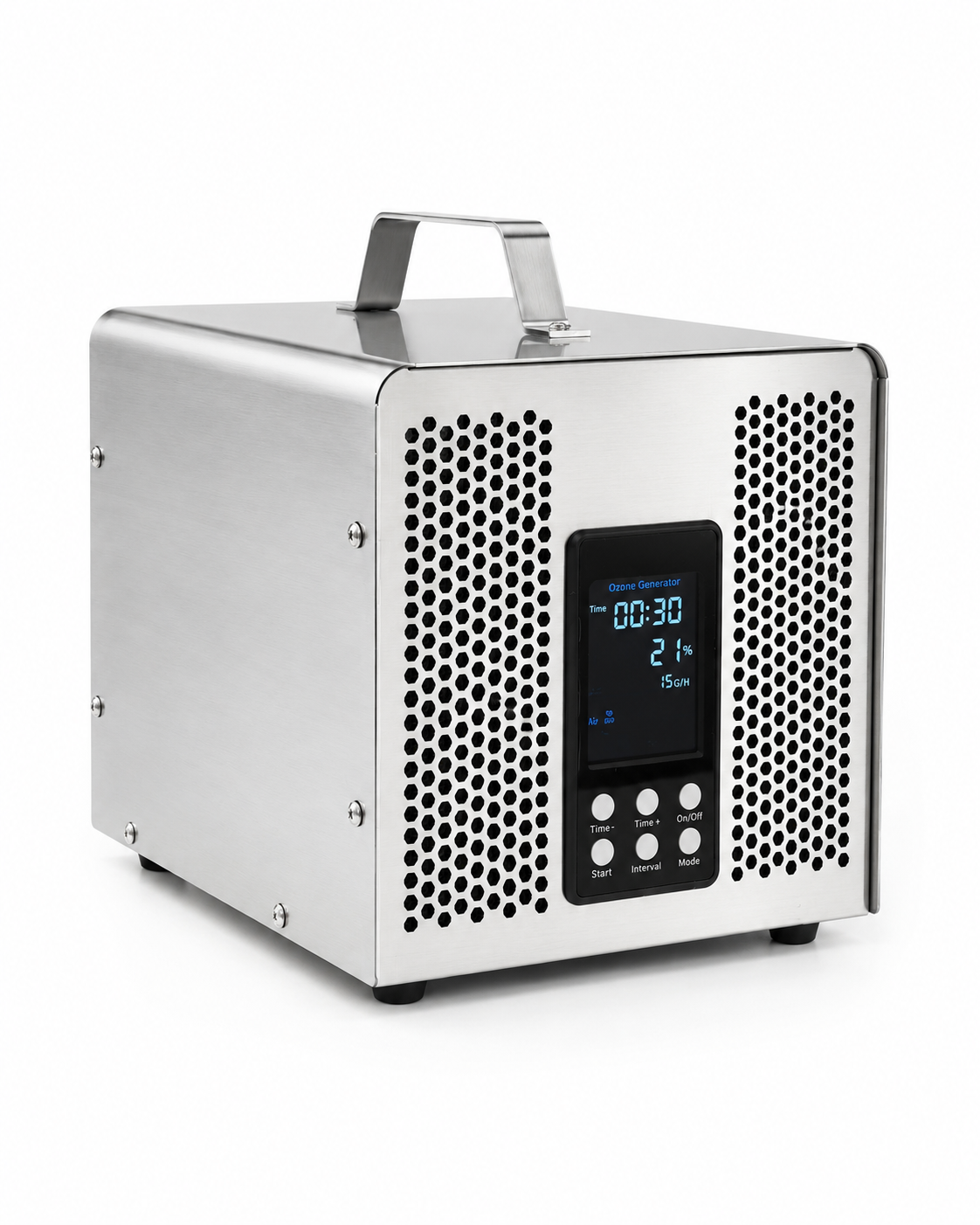 Озонатор промышленный портативный, очиститель воздуха с таймером ozoPro 25G ozoFresh. 30 г/час, охват до 1000 м2, генератор озона, воздухоочиститель дезинфектор, обеззараживатель