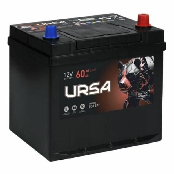 Аккумулятор для автомобиля URSA URSA Extra power Asia 60Ah R+