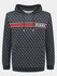 Худи GUESS, размер L, , черный