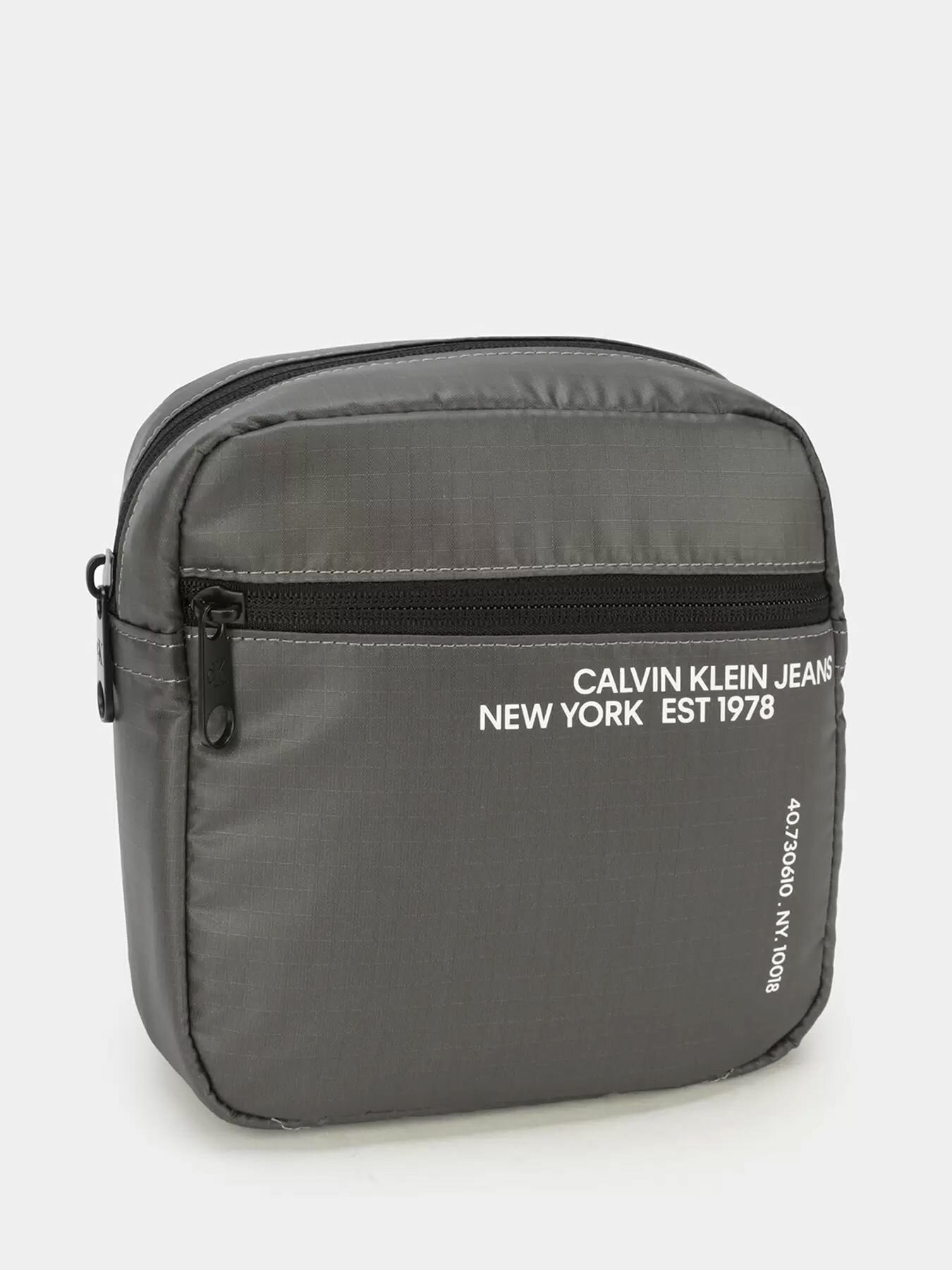 Сумка CALVIN KLEIN, серый — фото 1