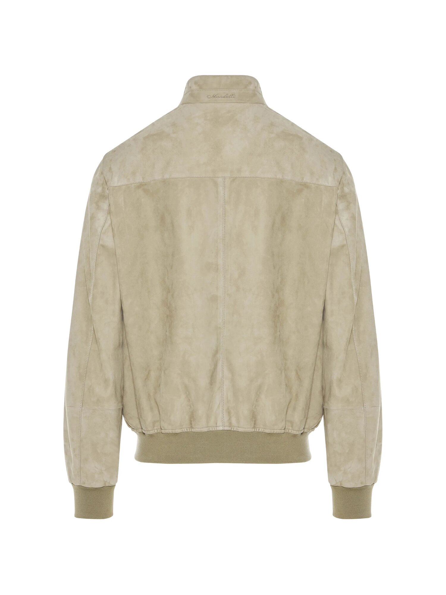 Куртка Enrico Mandelli Suede-finish zip-up jacket, размер 56 — фото 1