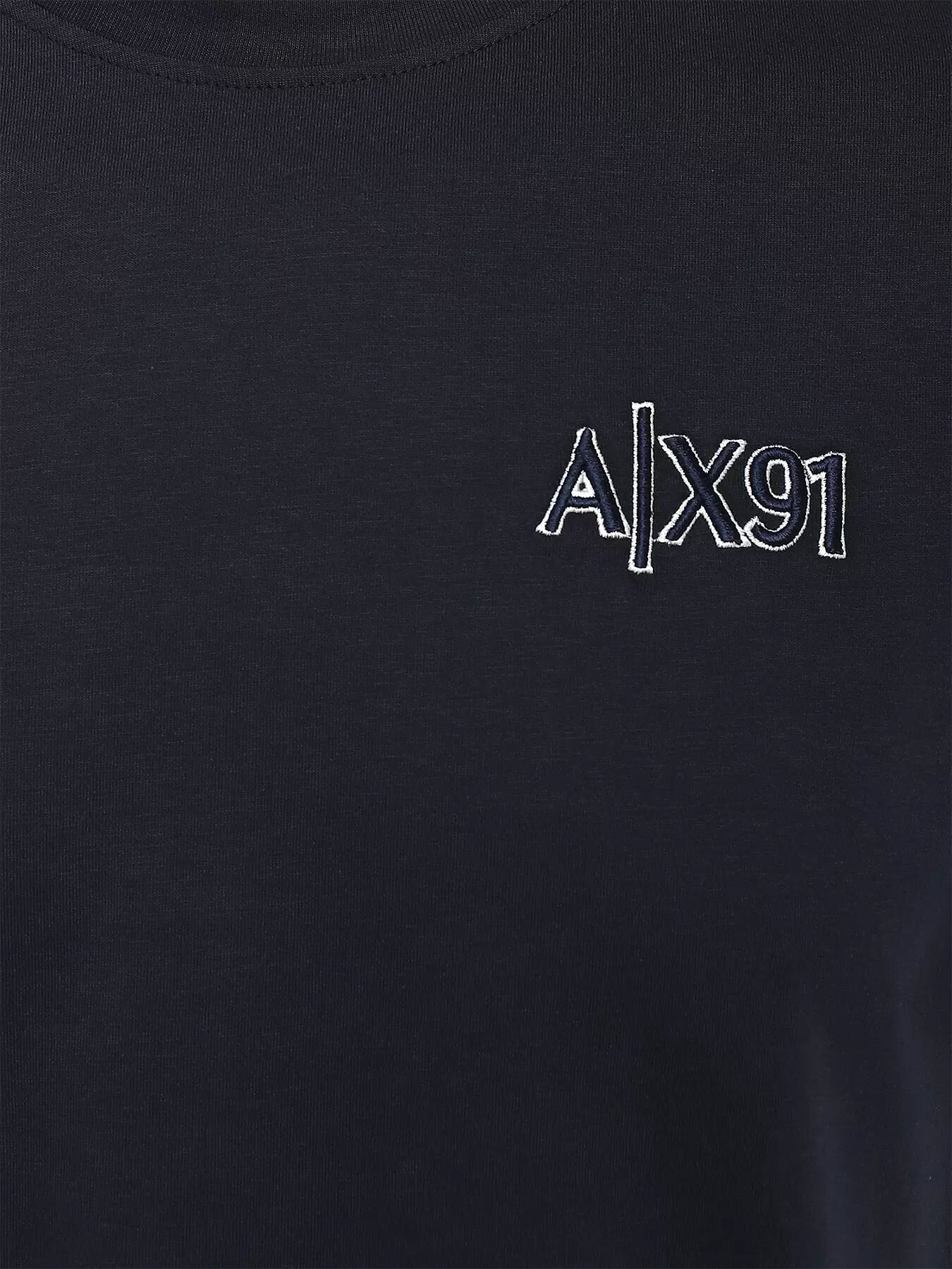 Футболка Armani Exchange, размер XL, темно-синий — фото 1