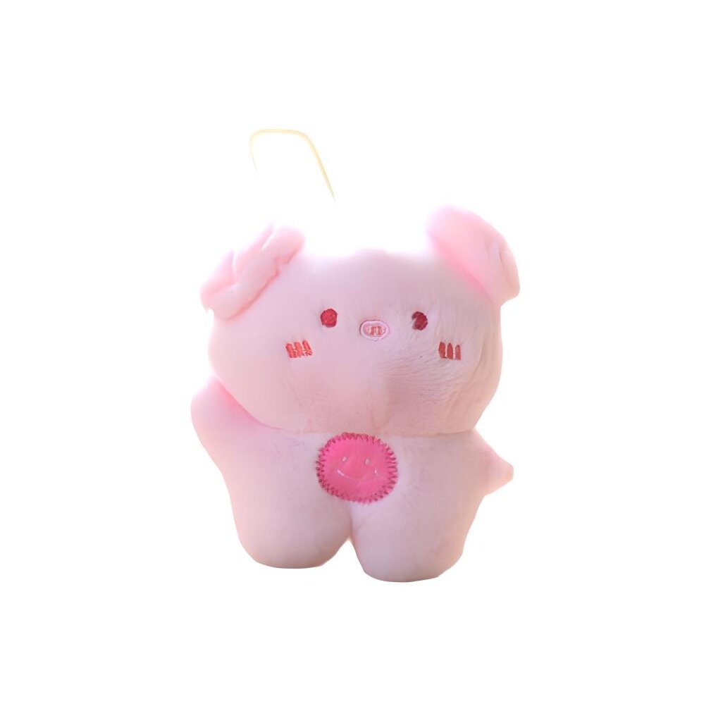 77 SEVEN DREAM Cute Animal Collection Мягкий и очаровательный рюкзак с украшением и плюшевыми брелками 14cm