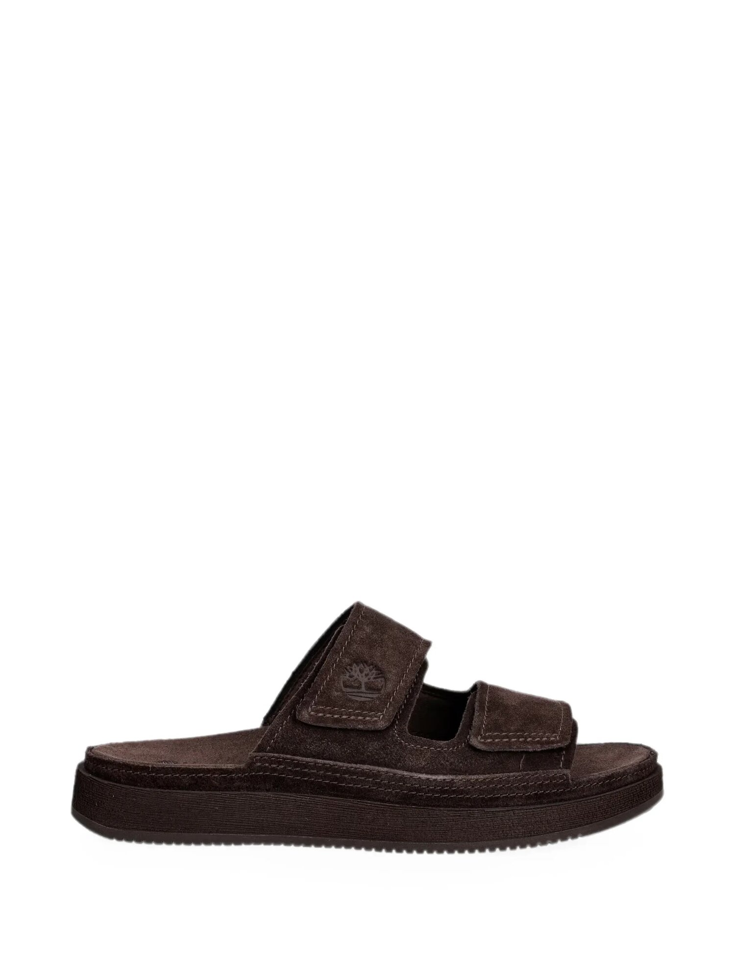 Сандалии Touch-strap suede slides