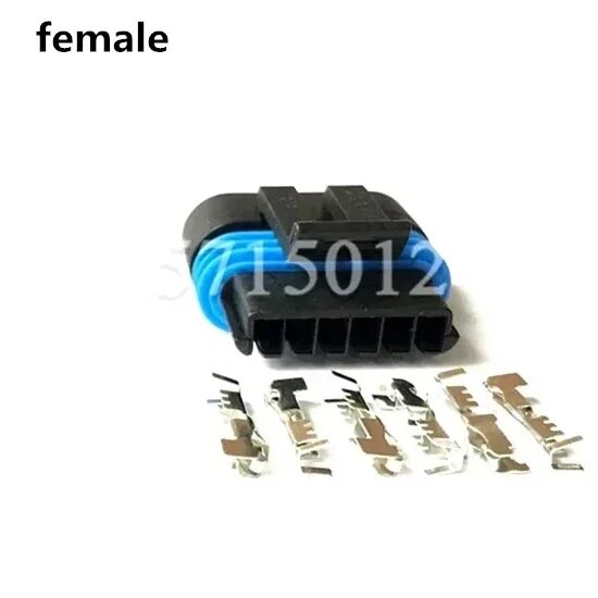 Разъем Metri-Pack 150.2, 6 контактов, female, Цвет: 1 set