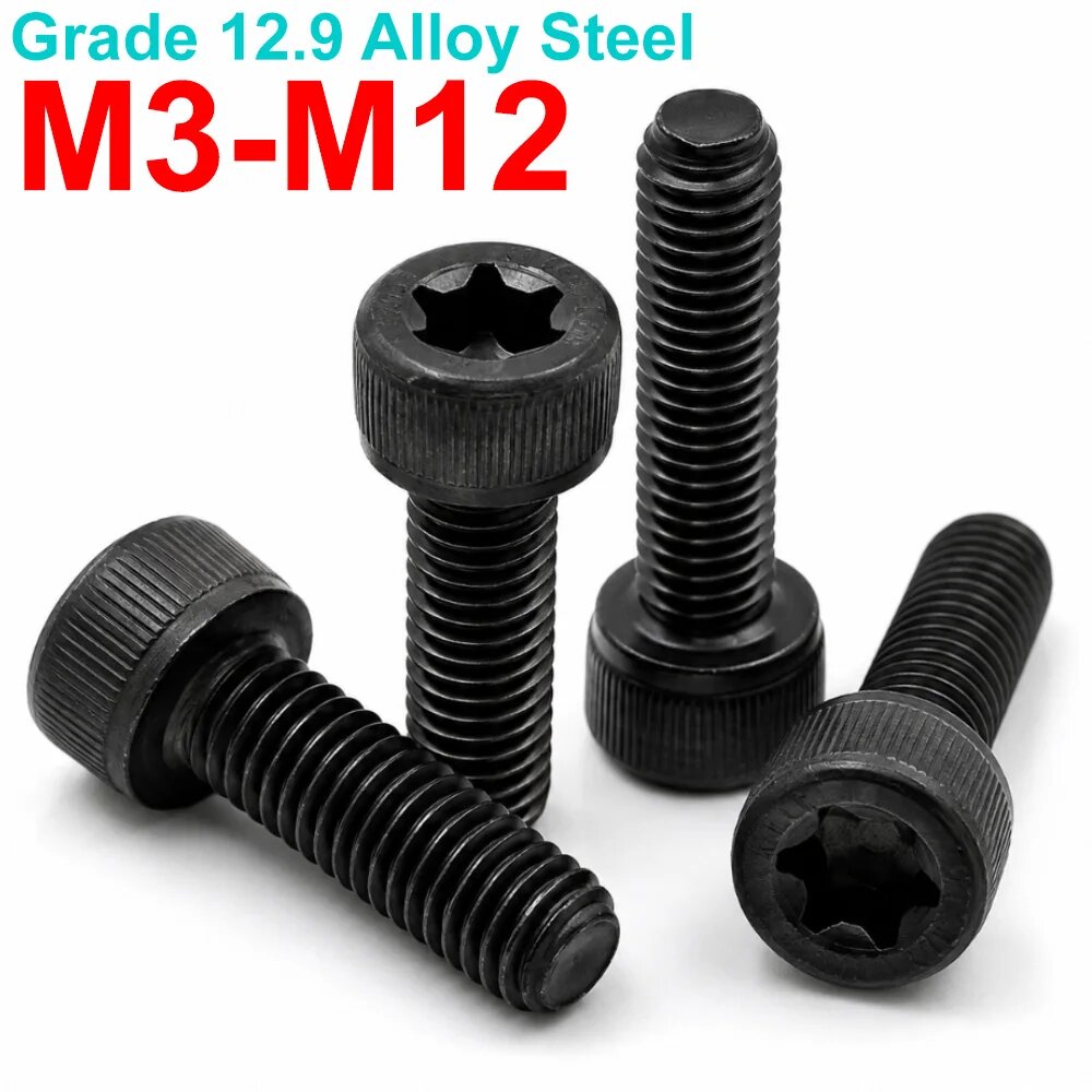 Zimir высокопрочные болты Torx/Звездообразный привод M3-M12 M3 x16mm(5pcs)