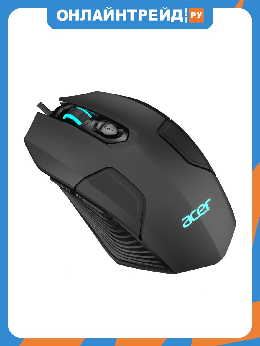 Мышь Acer OMW170 черный оптическая USB (1545841)