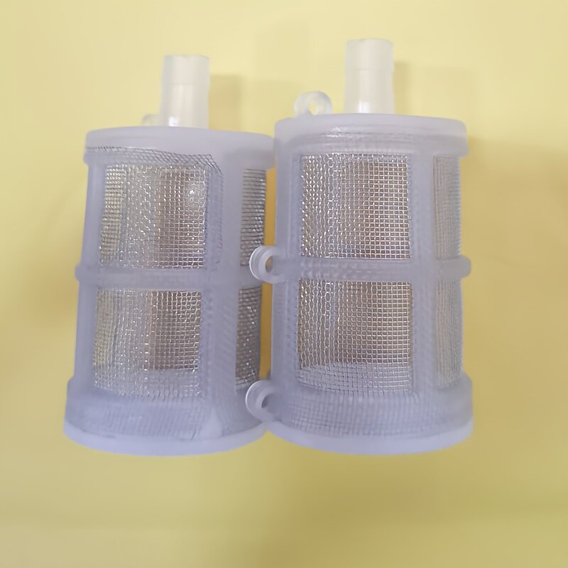 Плавающий фильтр для трубки отбора пива 80 mesh с фитингом 1/4" (6.5 мм) из HDPE