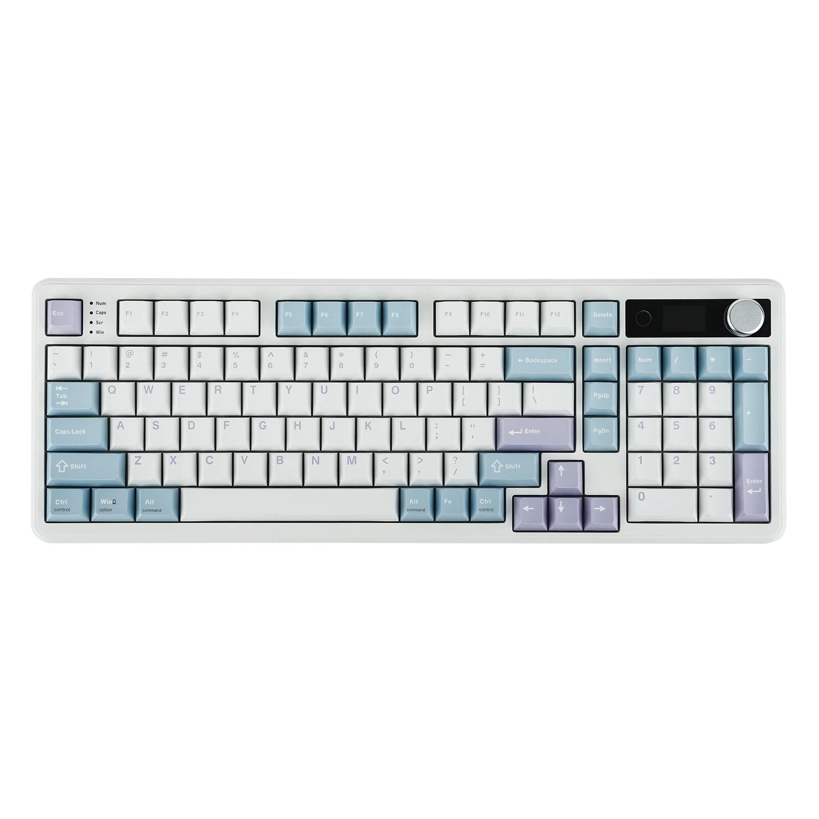 EPOMAKER TH99 PRO Blue White, Epo Creamy Jade