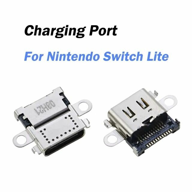 USB разъем питания для Nintendo Switch Lite Type-C вход для зарядки, гнездо плата зарядки порт Data Port Socket