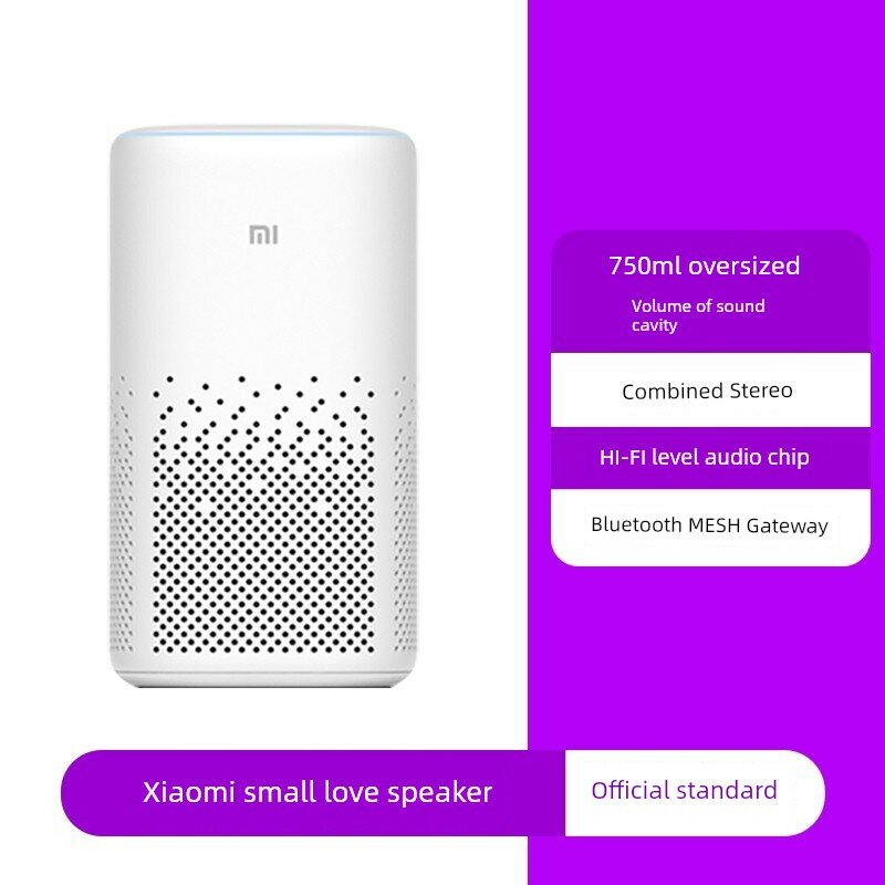 Умная колонка Xiaomi Xiaoai: обновленный AI-робот Xiaoai, Bluetooth-пульт дистанционного управления, универсальный