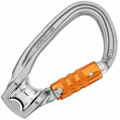 Карабин Petzl "ROLLCLIP Z", с роликом, автоматическая муфта, 20мм