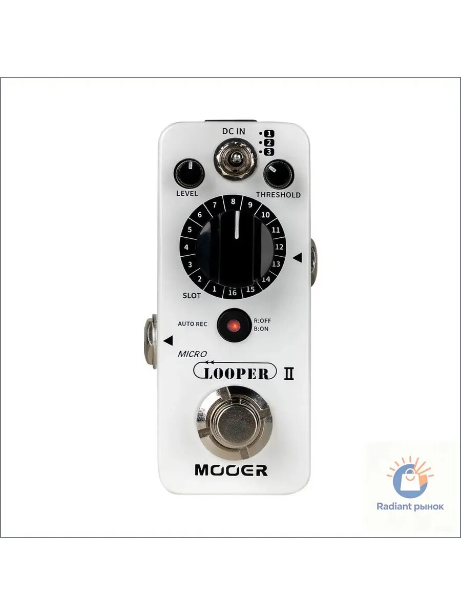 Mooer Micro Looper II гитарная Мини-педаль лупер — фото 1