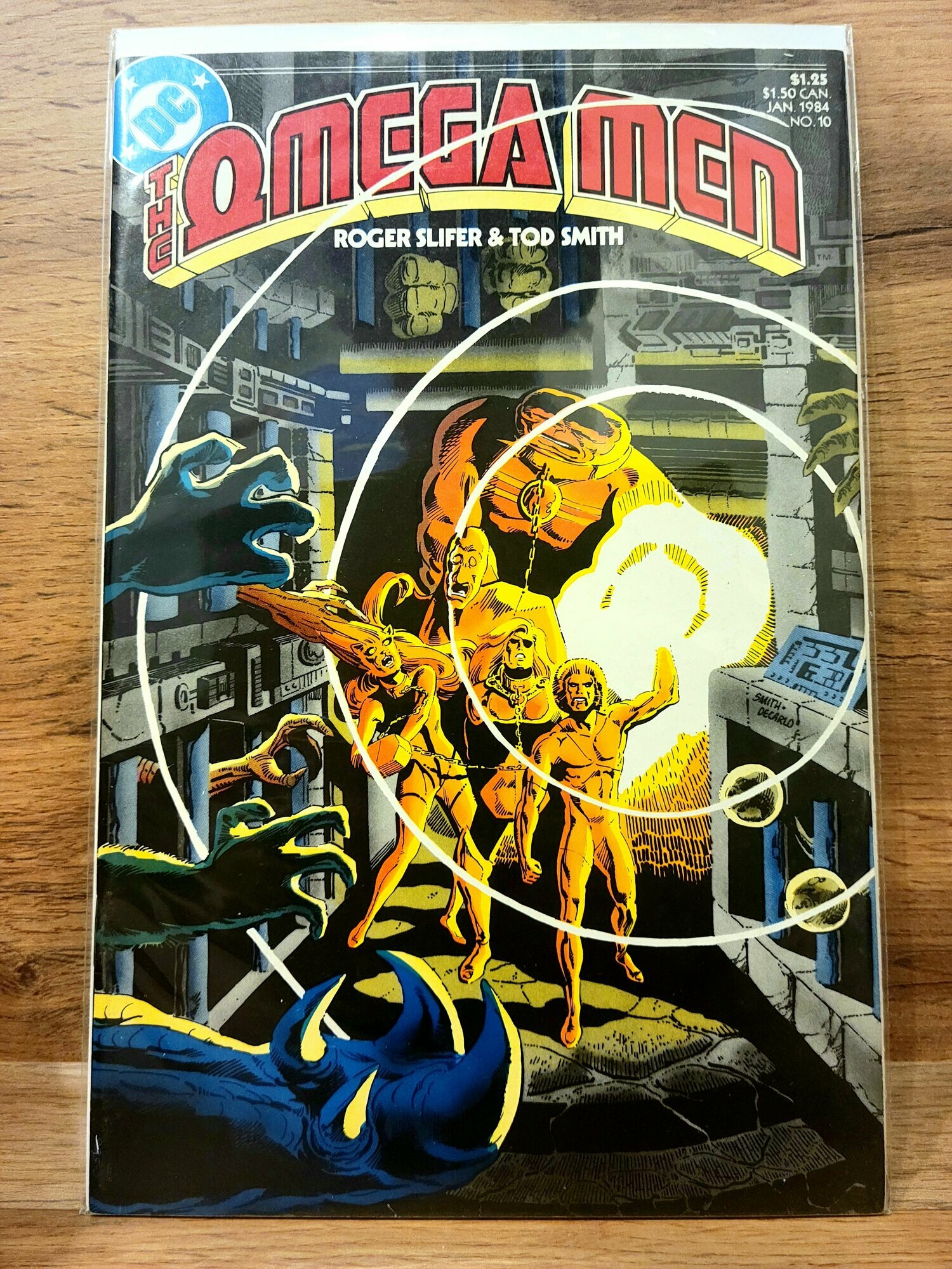 Ретро Комикс Omega Men #10. 1984 Год. Оригинал!