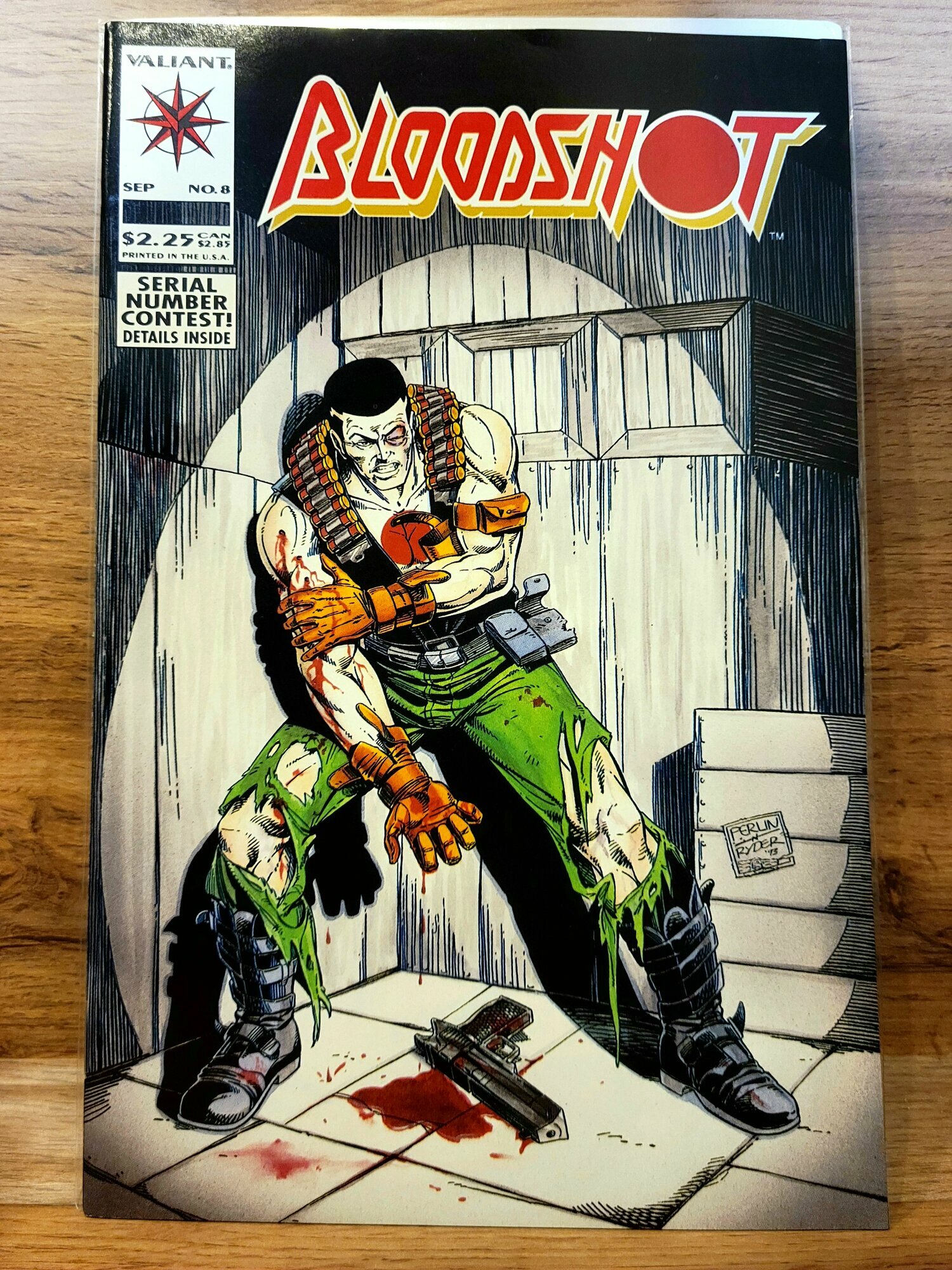 Ретро Комикс Bloodshot #8. 1993 Год. Оригинал!