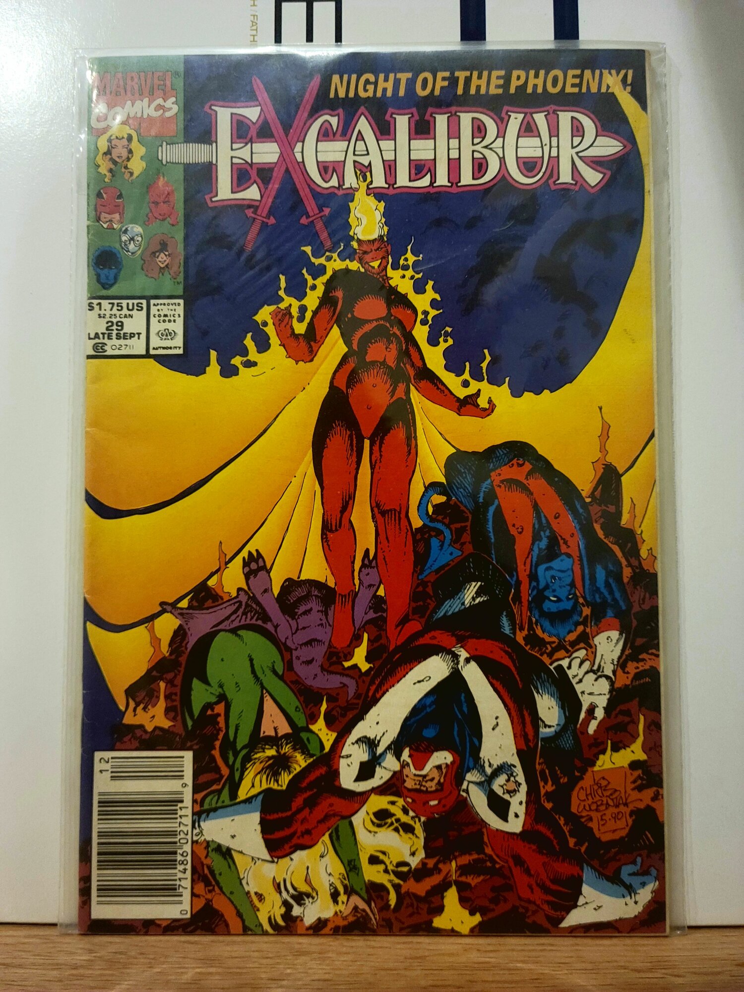 Ретро Комикс Excalibur #29. 1990 Год. Marvel. Оригинал!