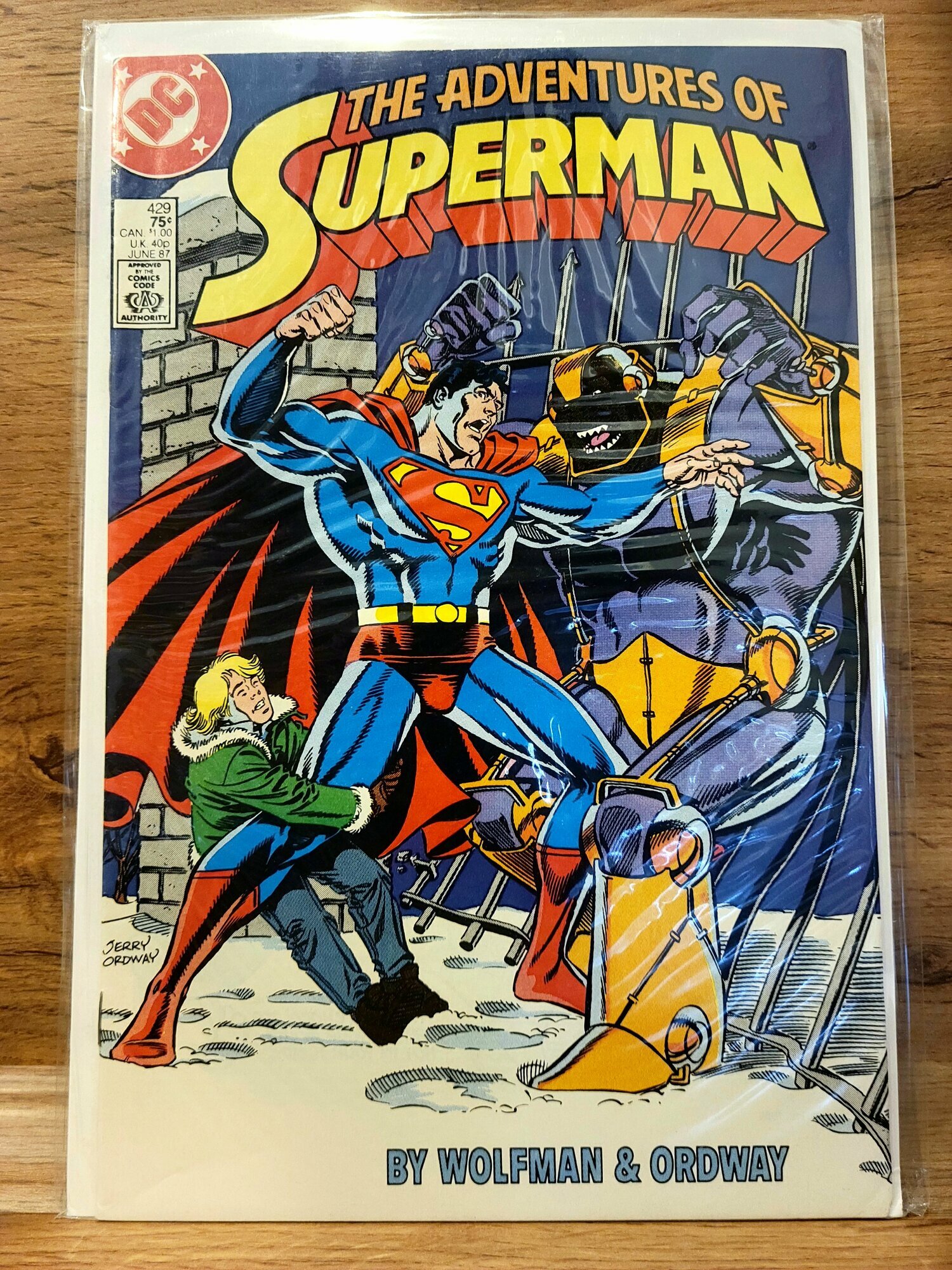 Ретро Комикс Superman #429. 1987 Год. Оригинал!
