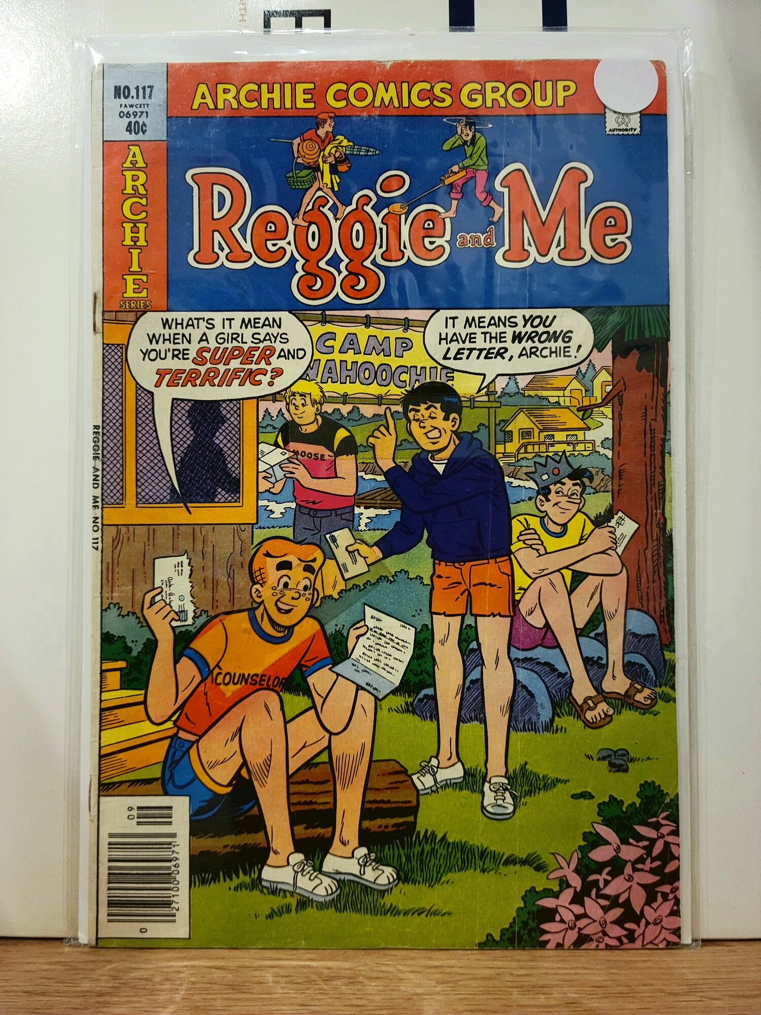 Раритетный Комикс Reggie And Me #117. 1980 Год. Коллекционный выпуск.