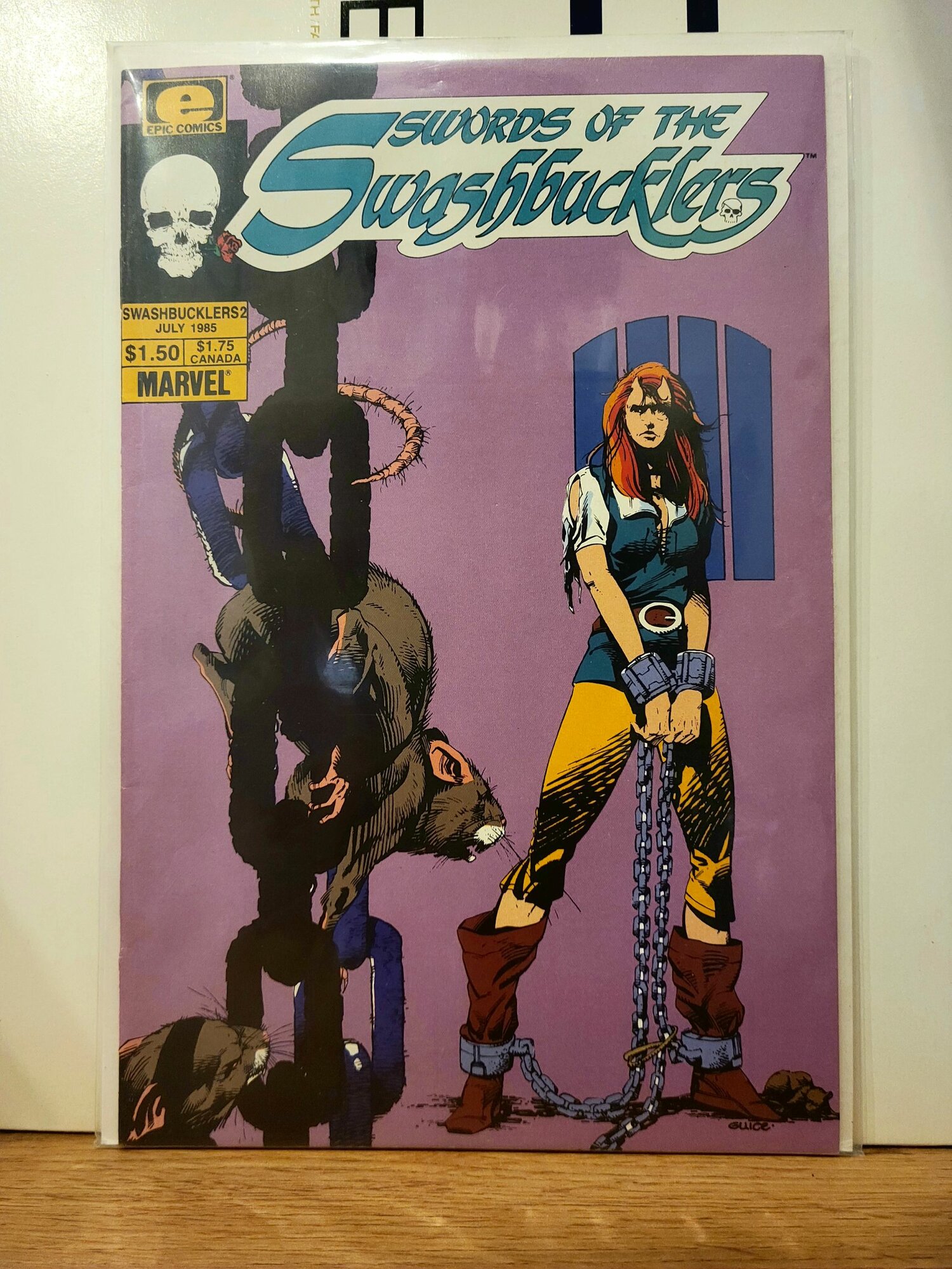 Ретро Комикс Swashbucklers #2. 1985 Год. Коллекционный выпуск.