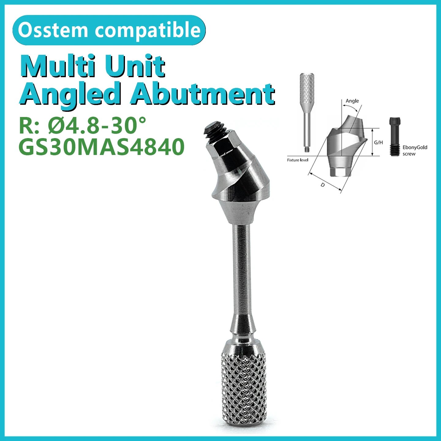Абатмент Osstem Multi Unit Angled GS30MAS4840