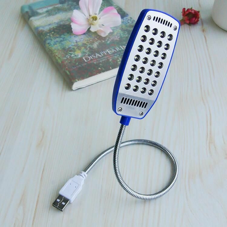 USB лампа на гибкой ножке 28 LED