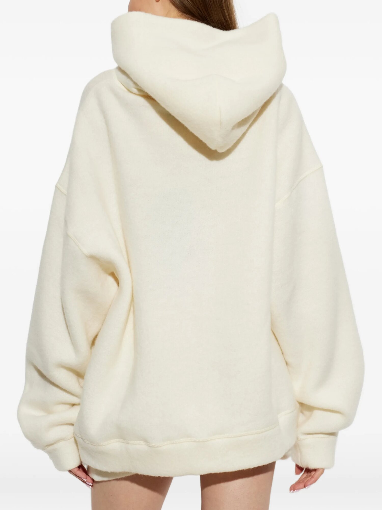 Худи DSQUARED2 Logo-patch wool hoodie, размер 38 — фото 1