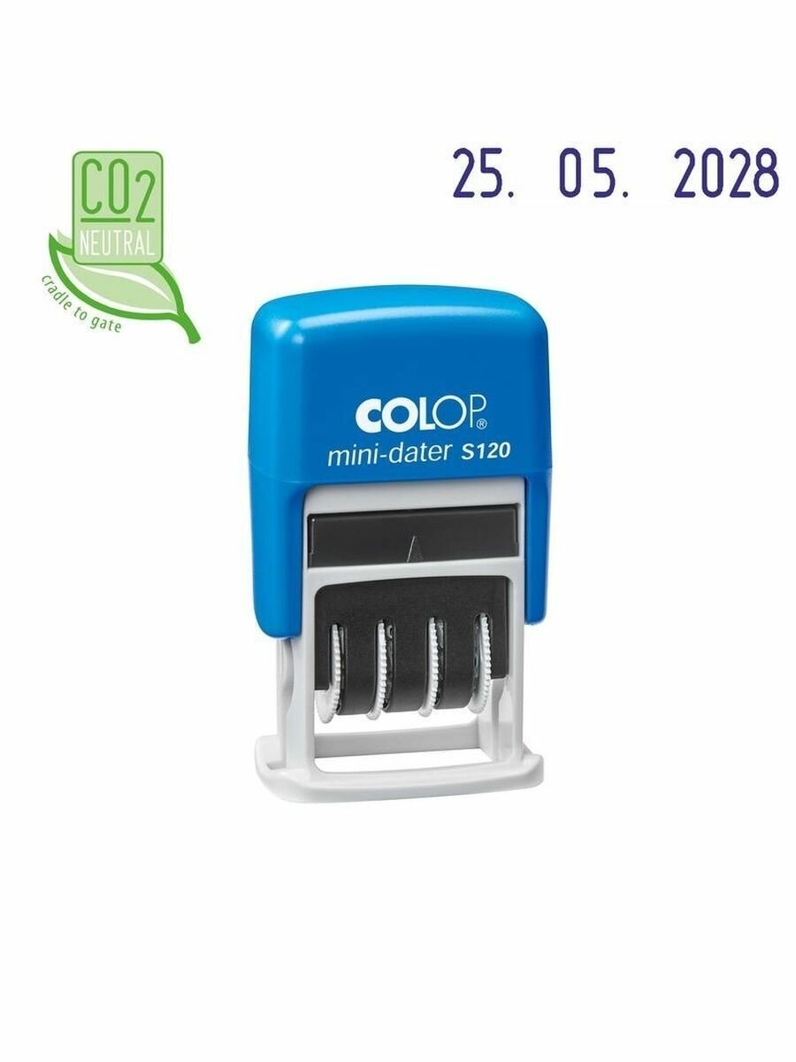 Датер автоматический пластиковый Colop S 120 Bank для банка S 120