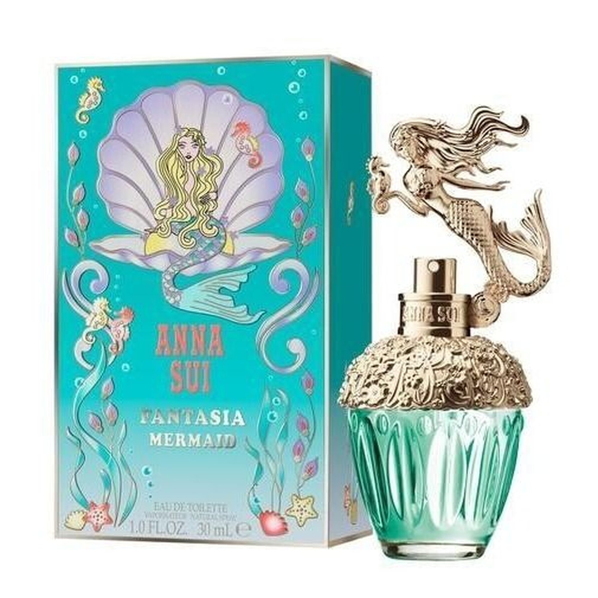 Туалетная вода ANNA SUI "Fantasia Mermaid", для женщин, 75 мл