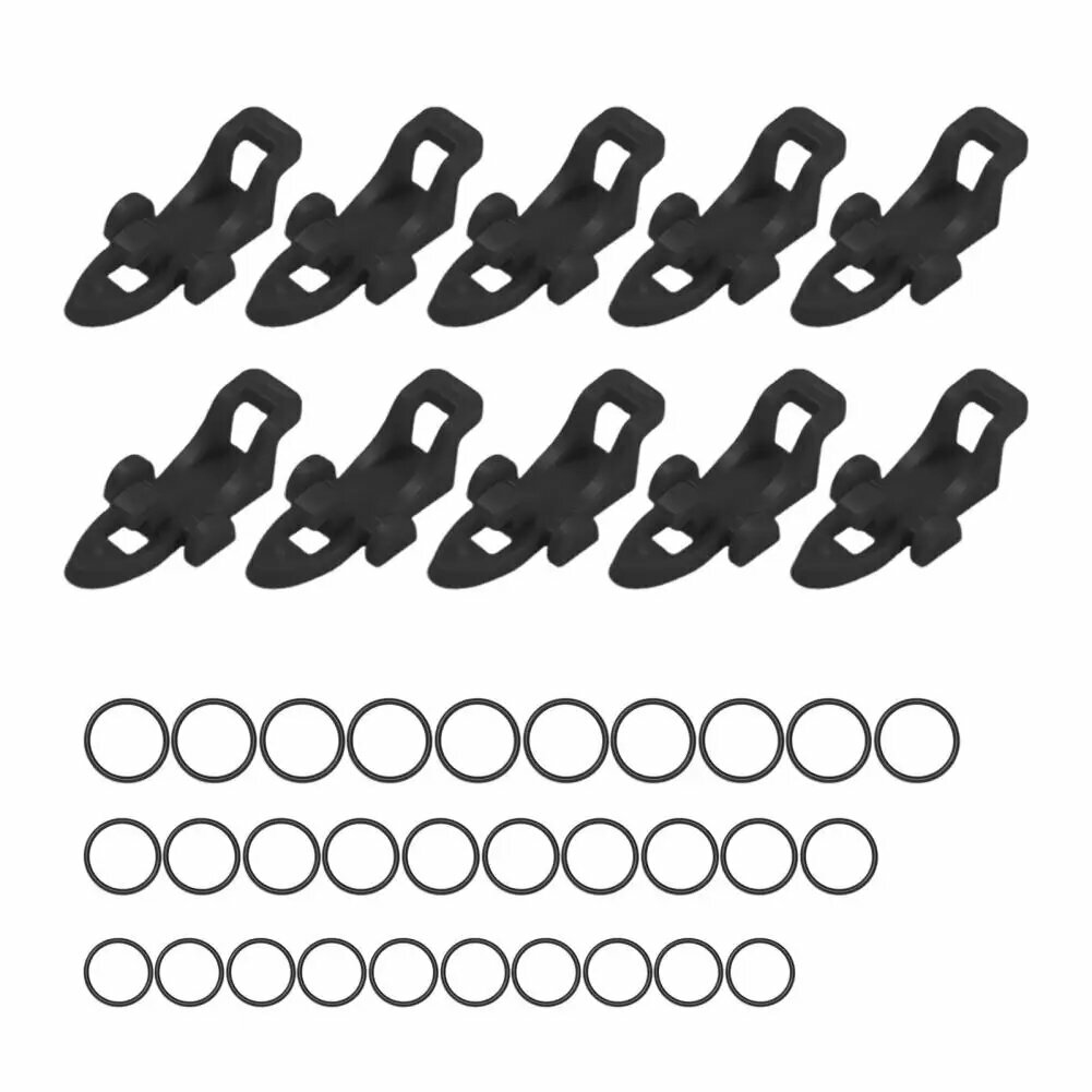 Держатели для приманок Black, 10 шт.