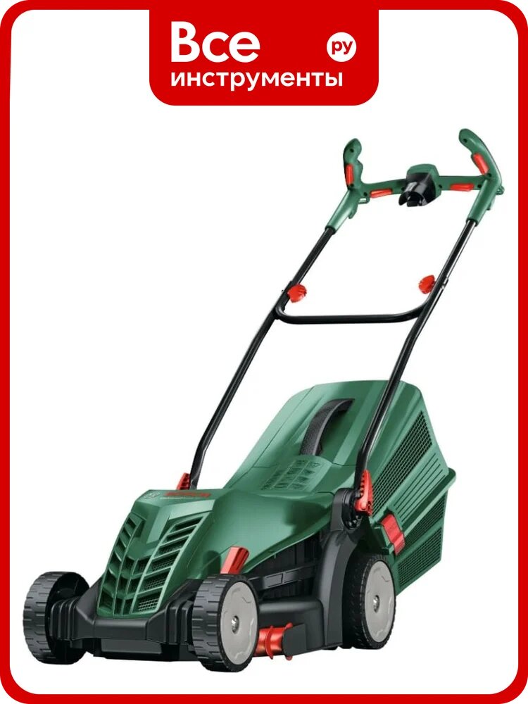 Газонокосилка Bosch UniversalRotak 37-555, складная, 40 л, 1,4 кВт