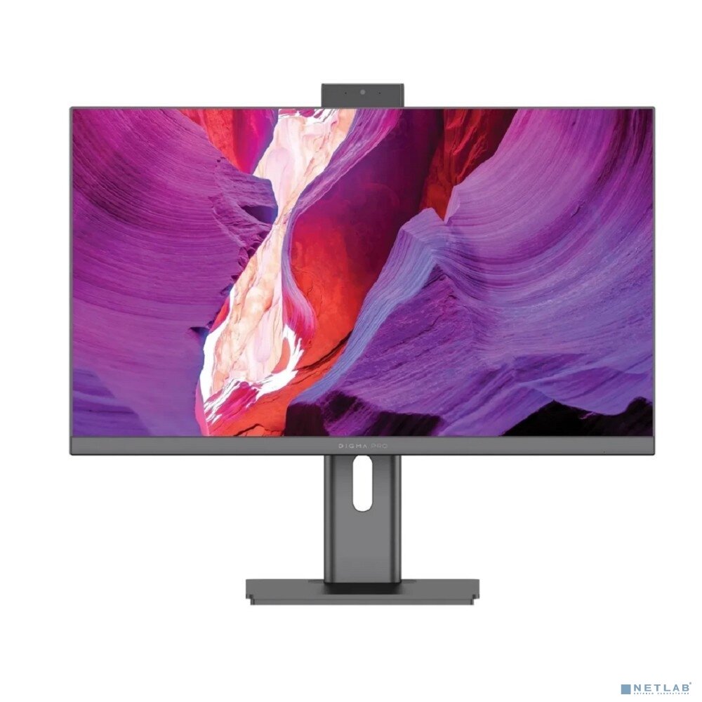 Digma Pro Unity [DM23P5-ADXW03] 23.8" {Full HD i5 12400/16Gb/SSD512Gb UHDG 730/CR/W11Pro/kb/m/grey/black 1920x108}