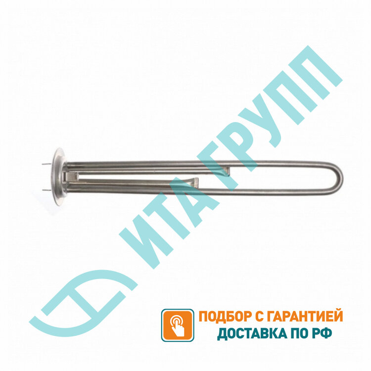 ТЭН 1,3кВт (1300Вт) RF для водонагревателя Thermex, Garanterm RZB, IF, ID, под анод М4, нерж, 30047