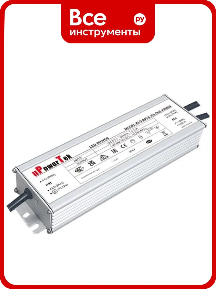 LED-драйвер Fibox UPowerTek BLD-240-C140-DRS-A00000 AC/DC Т03735589
