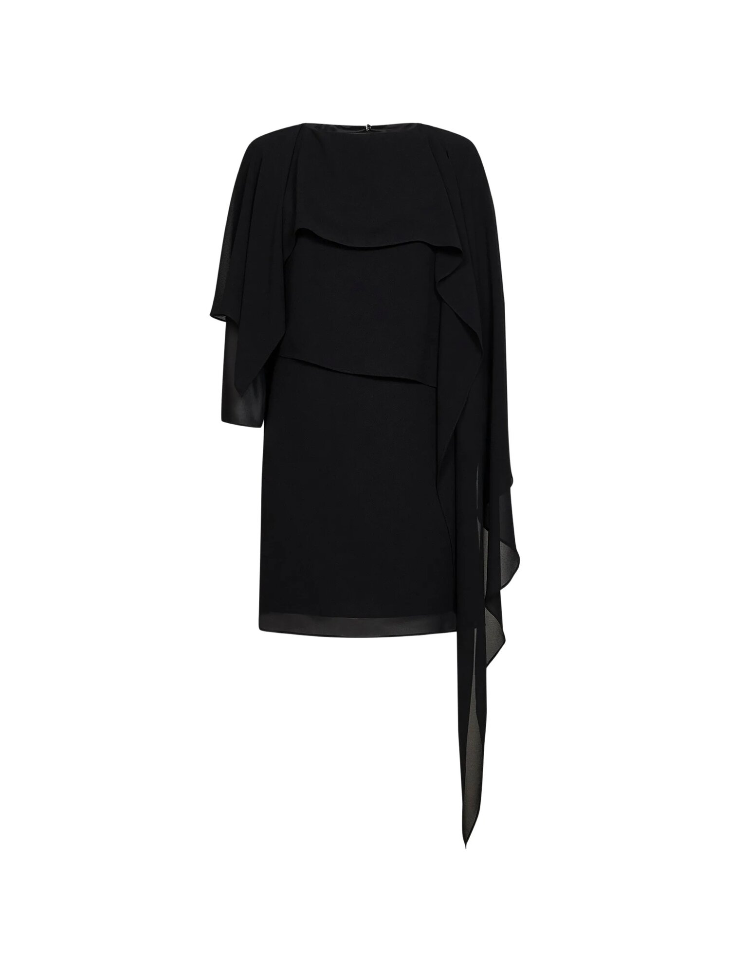 Платье Layered cape-style mini dress