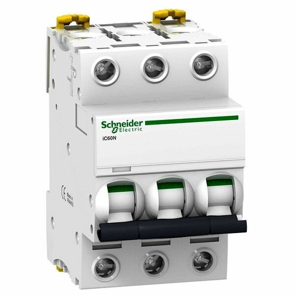 Автоматический выключатель Schneider Electric Acti9 3P 3А (C) 6кА
