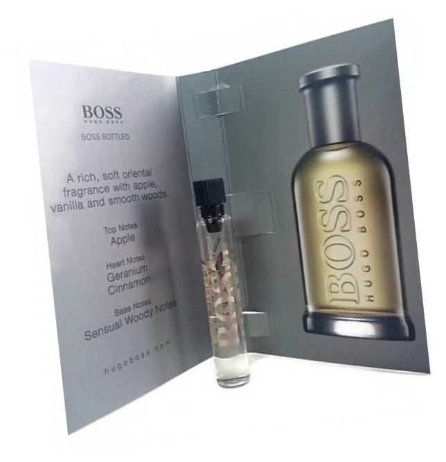 Мужской парфюм Hugo Boss Bottled 1.5 мл сэмпл - Хьюго Босс Ботлед туалетная вода миниатюра