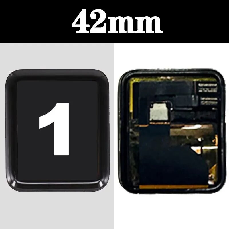 1,65-дюймовый OLED-дисплей для Watch Series 1 42 мм, iWatch S1 42 мм, A1803, панель управления с сенсорным экраном и ЖК-дисплеем.