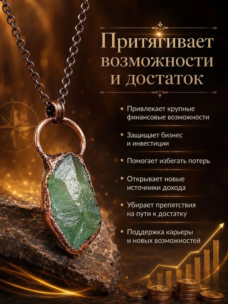 Талисман Славянский амулет-подвеска с камнем, кулон-оберег на цепочке, для защиты, удачи и интуиции, подарок для женщин и мужчин