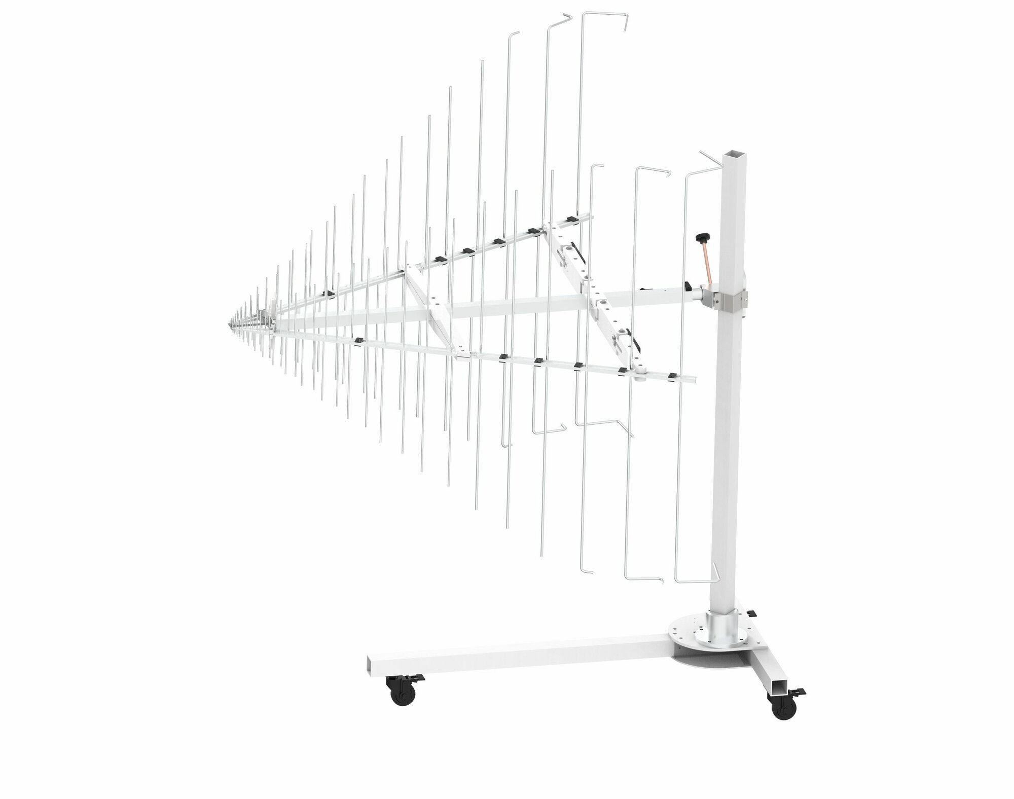 >8 dBi Gain, 0.08GHz to 3GHz, Log-Periodic Antenna OVLP-00830