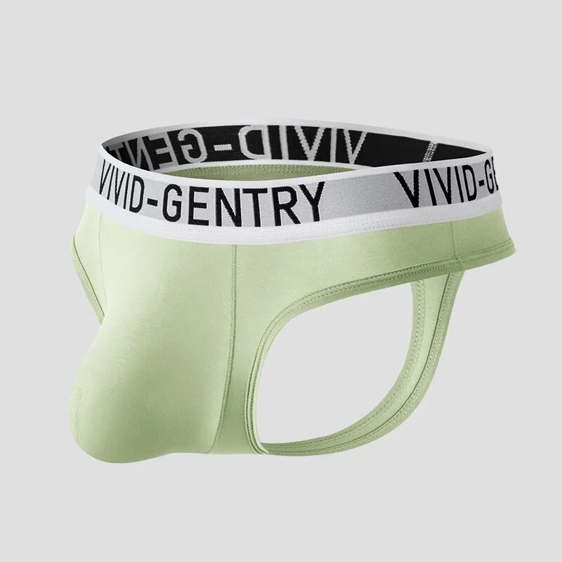 Мужские стринги из бамбука Зеленый, 2XL, Army Green