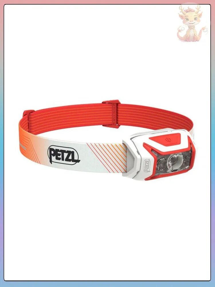 Налобный фонарь Petzl Actik Core для активного отдыха, 600 люмен, красный