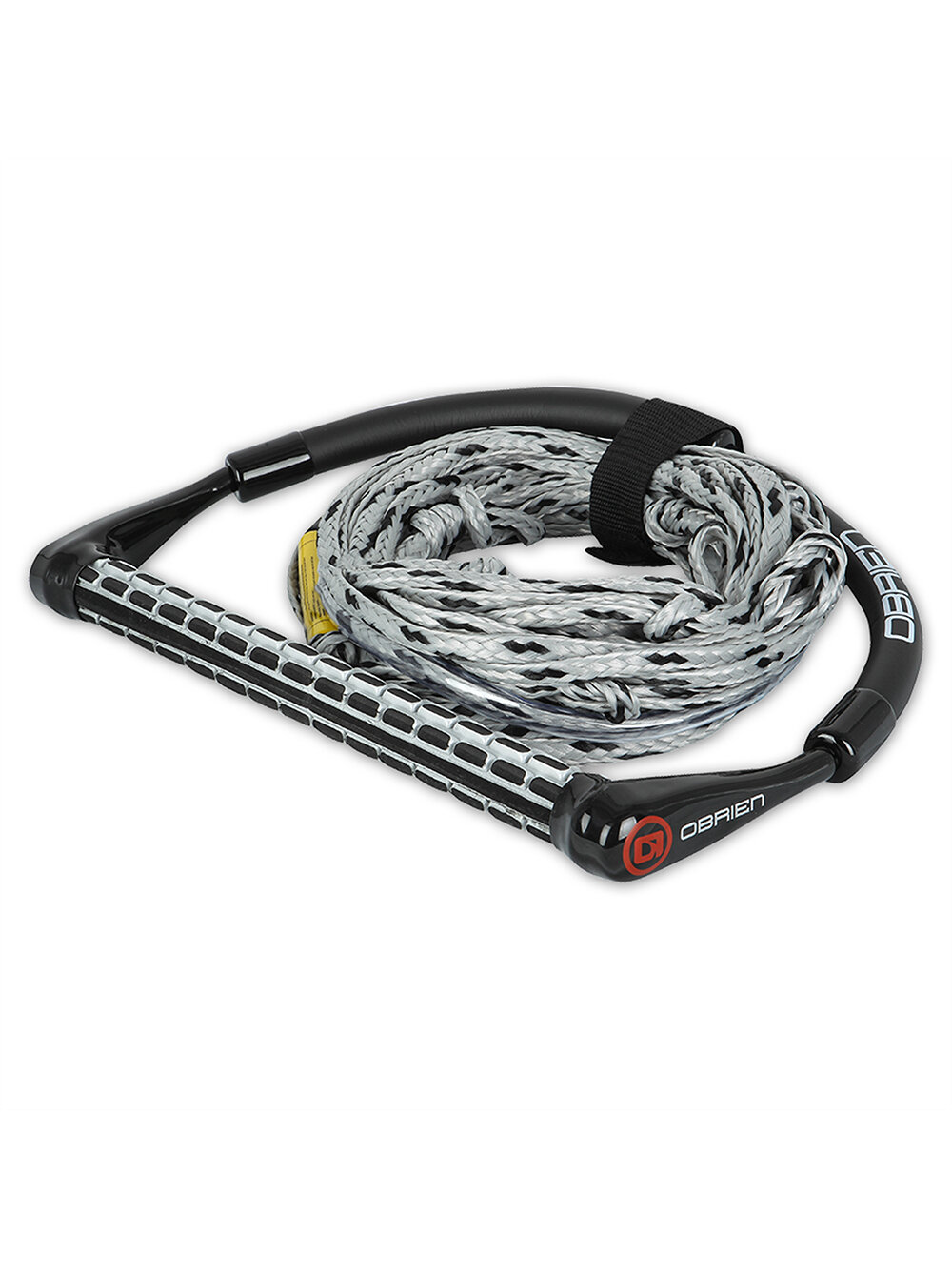 Фал с рукояткой для вейкбординга O'Brien rope wake combo 4 section poly-e black