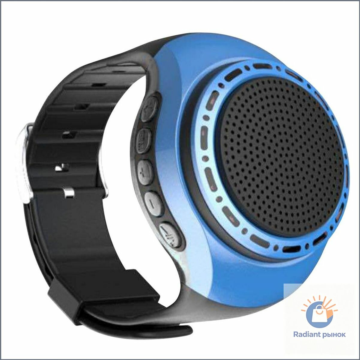 Беспроводная колонка для велосипеда на запястье с Bluetooth и подсветкой