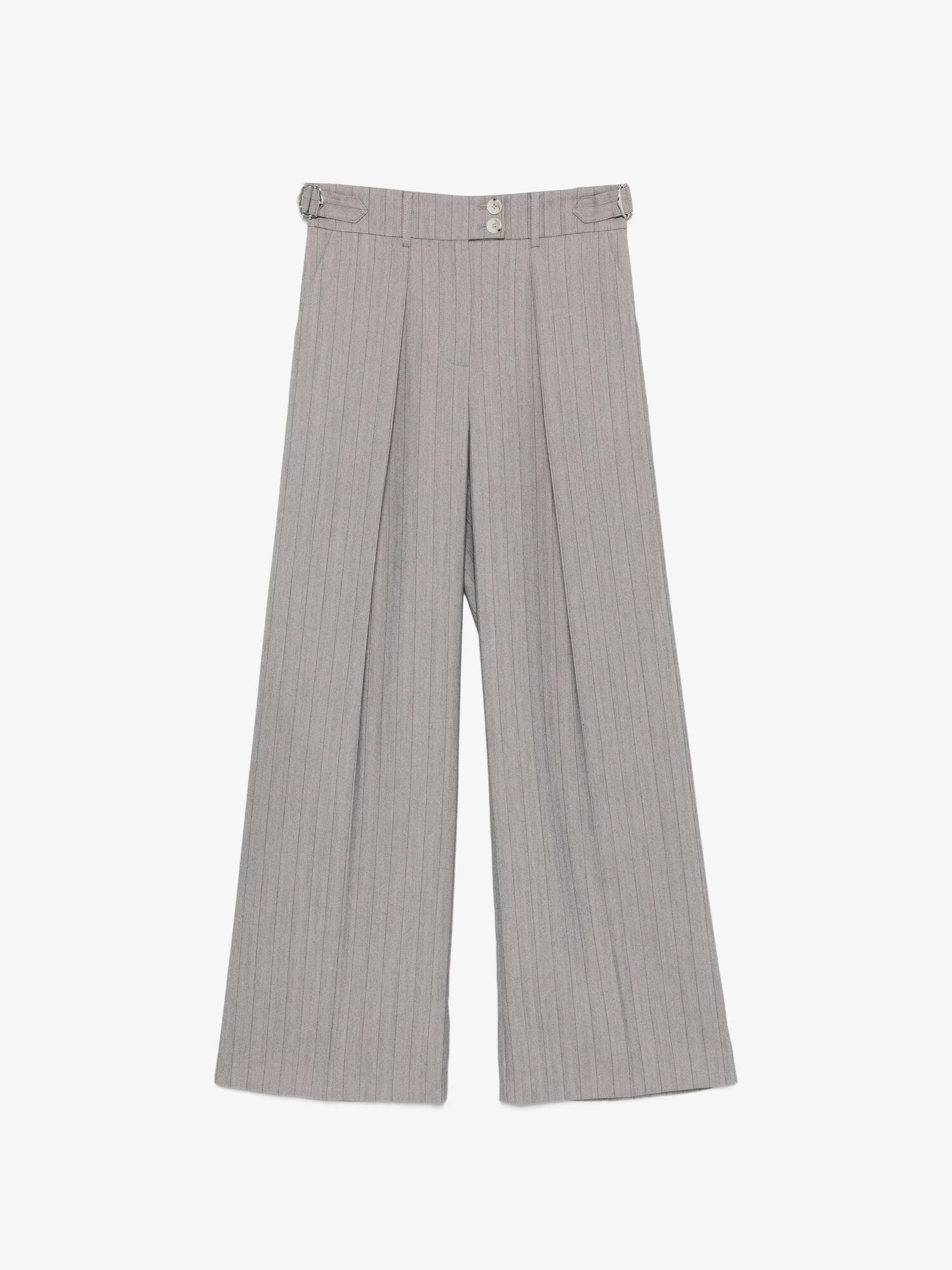 Брюки палаццо Pinstriped palazzo pants