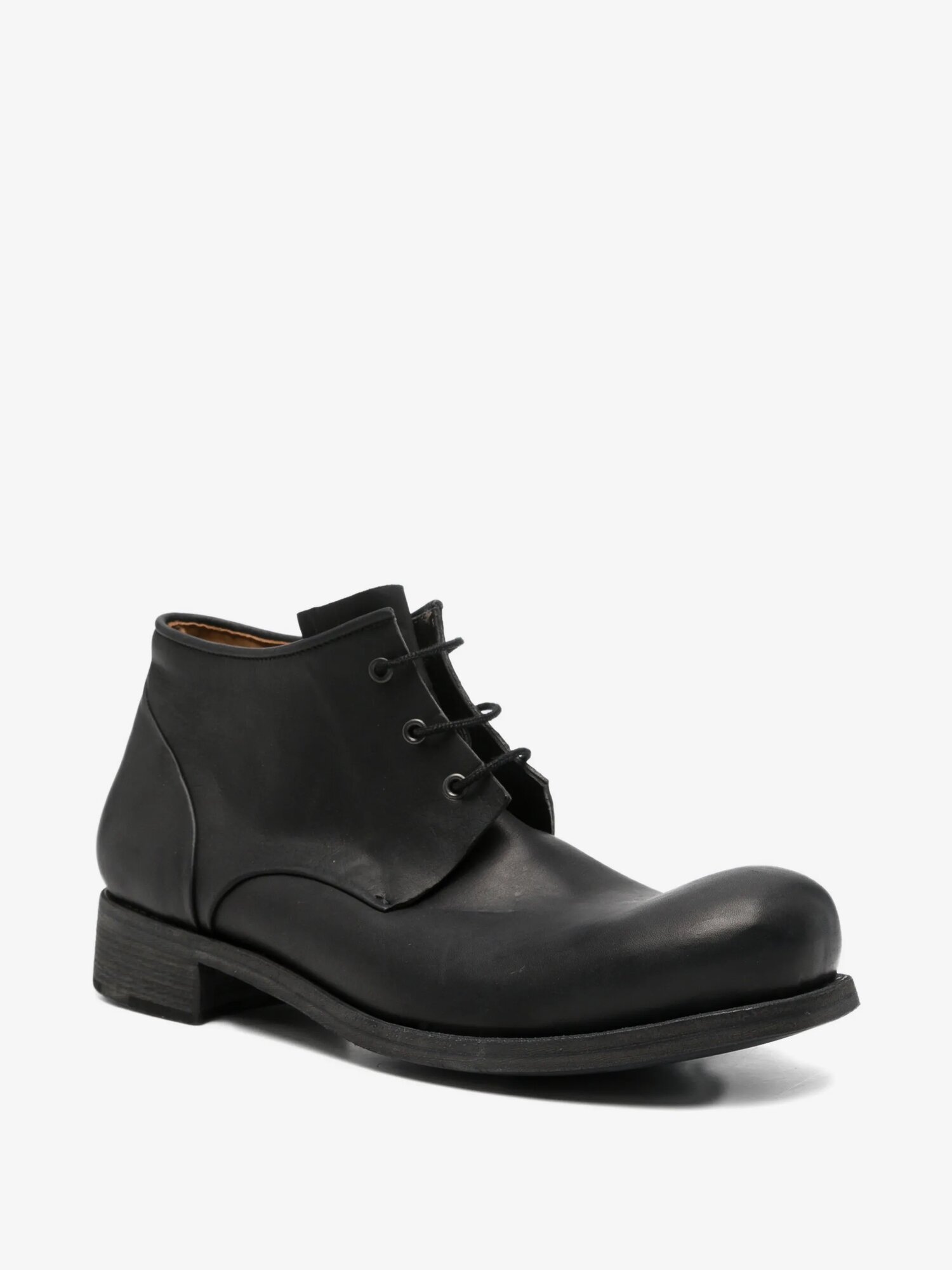 Ботинки m.a+ Upturned-toe leather biker boots, размер 43 — фото 1
